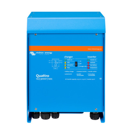 Inversor de alta potencia Victron Quattro 48/10000/140-100/100